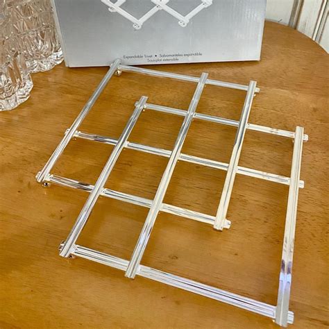 Silver Trivet Etsy