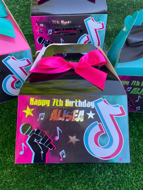 Gabble Box With Foil Any Theme Can Be Done Etsy