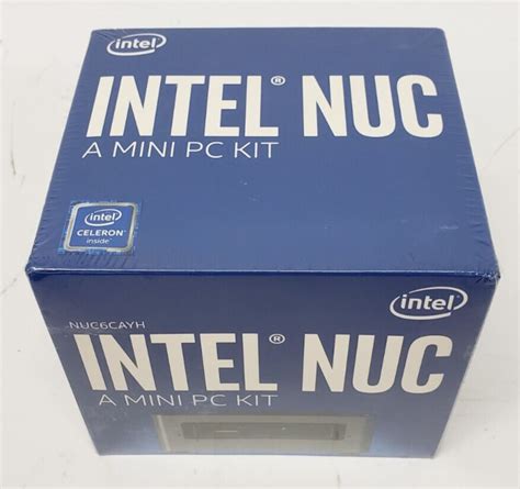 Used Intel Boxnuc Cayh Nuc C Celeron J Ghz Nuc Mini Pc Kit New Sealed Ubb Threads