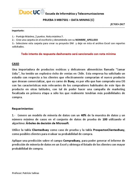 Ejemplo Practico De Data Mining Consulta Singleton Pdf Procesamiento De Datos Microsoft Excel