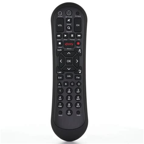 Comcast Xfinity Xr2 Black Remote Control For Rng Dta Hd Tv Xr 2 Clicker