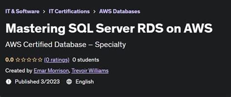Mastering Sql Server Rds On Aws Scriptmafia Org Download Full Nulled Scripts