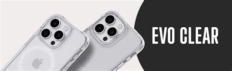 Tech21 Evo Clear Case For Iphone 15 Pro Max Compatible