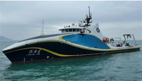 The Worlds First Intelligent Unmanned Oceanographic Research Ship