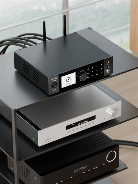 Arylic® A100 200w Power Amplifier With Wifi Airplay Fm Radio