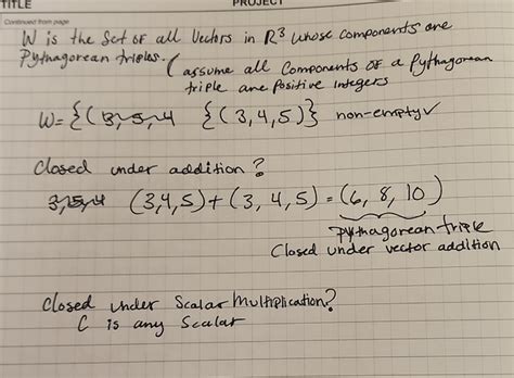 [linear Algebra Test For Subspace] I Found That The Subspace Is Closed