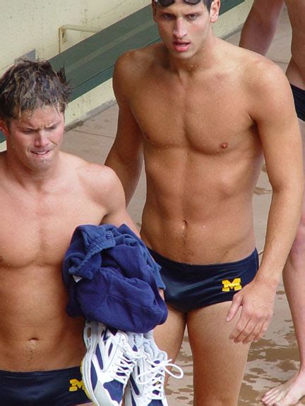 Pictures Of Guys In Speedos Swim Team Guys Getting Ready To Race