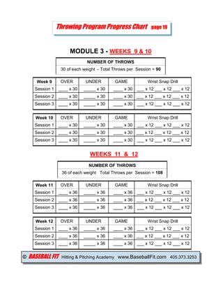 Throwing Workouts Pdf