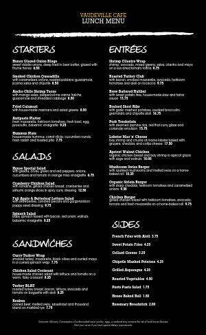 Sandwich Squares Deli Menu Design Template By Musthavemenus