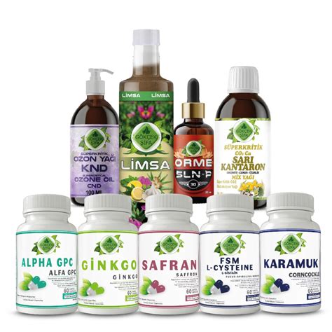 Alpha Gpc V Seti Gökçek Şifa Market İbrahim Gökçek Bitkisel Ürünler