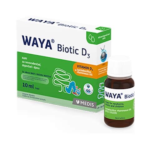 Waya Biotic D3 Kapi 10ml Ljekarne Plantak