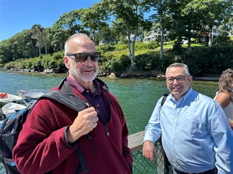 Mission Critical Mark Van Loan And Jared Clark Headed Out To Chebeague Island This Week To Help