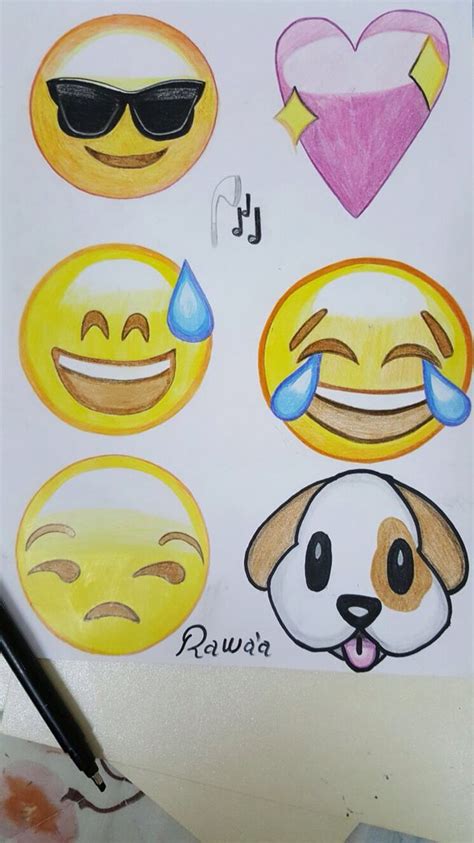 My Draw Emojis For More Follow Me On Insta Roreahko9 Snaproreshko6 Emoji Drawings Emoji Art