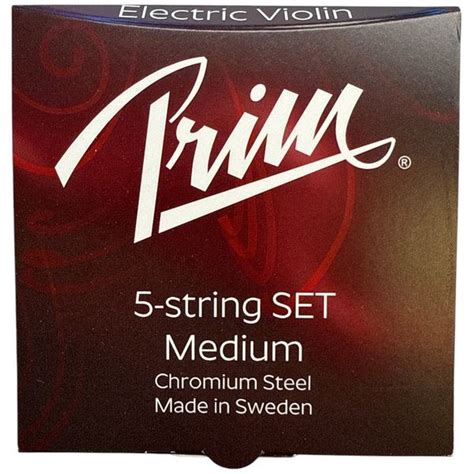Prim Electric Violin 5 String Set Thomann Uk