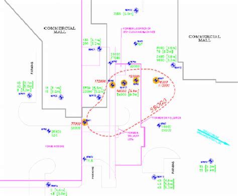 Area Of Pce Impacts In Groundwater Which Exceed Risk Based Remediation