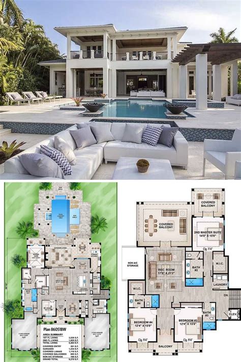 Amazing Luxury Modern Mansion Floor Plans 2 Story Ideas House Floor Plans