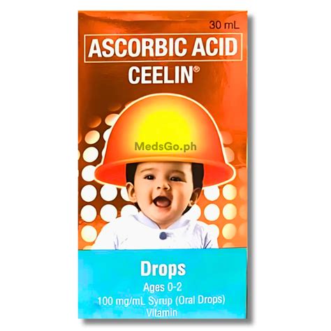 Ceelin Ascorbic Acid 100mg Ml Oral Drops 30ml Price In The