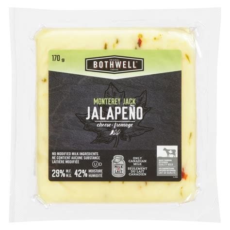 Bothwell Cheese Monterey Jack Jalapeño 170g Canadian Goodness