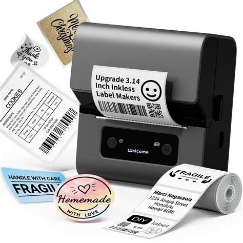 Bluetooth Address Label Printer At Samuel Moysey Blog