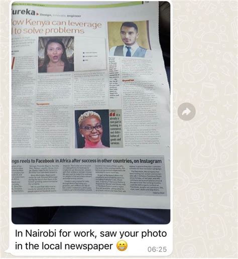 My American Friend Who Stays In Berlin Germany But Is In Kenya For