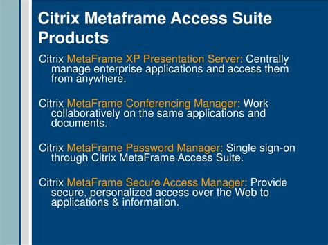 Ppt Florida Department Of Transportation Citrix Implementation