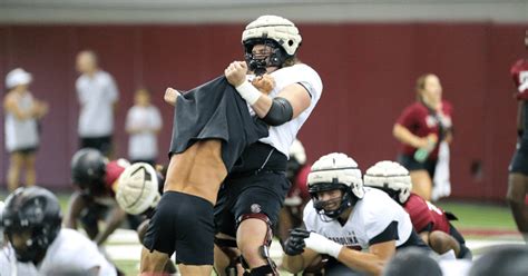 Nick Gargiulo The Heart And Soul Of South Carolina Offensive Line