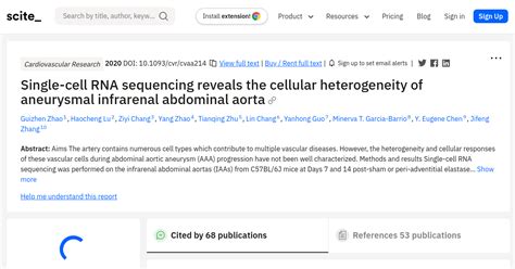 Single Cell Rna Sequencing Reveals The Cellular Heterogeneity Of