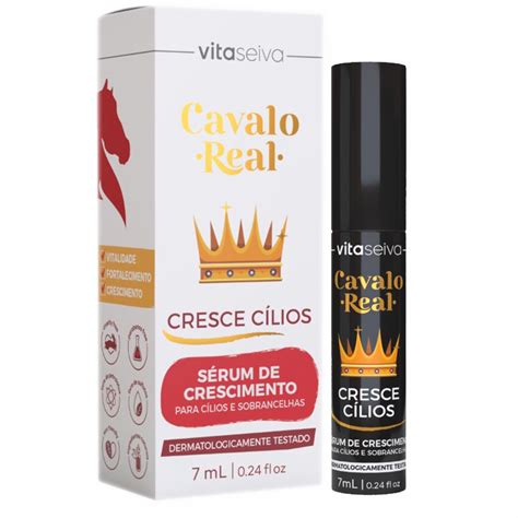 Sérum Crescimento Vita Seiva Cavalo Real Cresce Cílios 7ml Submarino