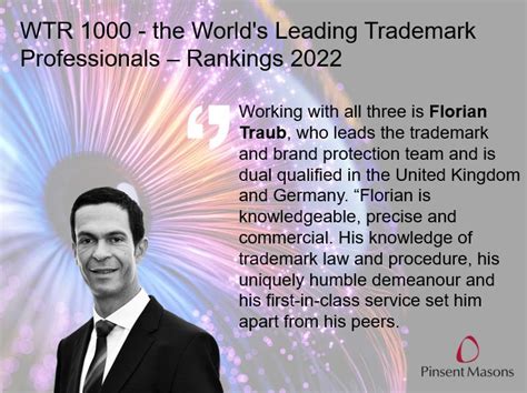 Florian Traub On Linkedin Wtr1000 Wtr1000 Trademark Intellectualproperty 22 Comments