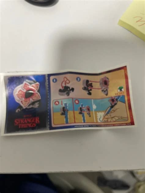 Stranger Things Kinder Joy Egg Vinted