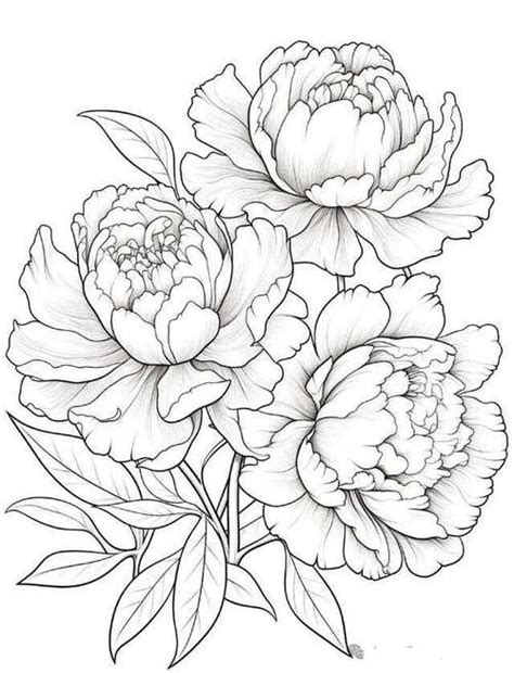 画花卉简笔画（19张）简笔画图片大全