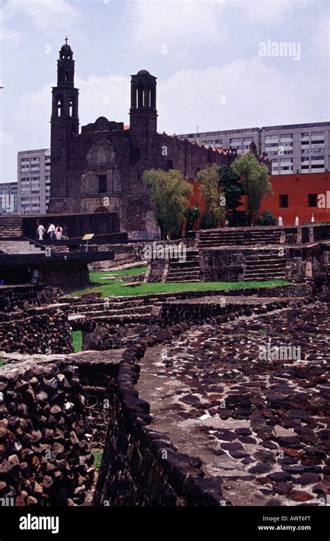Tlatelolco Plaza De Las Tres Culturas Mexico City Mexico Df
