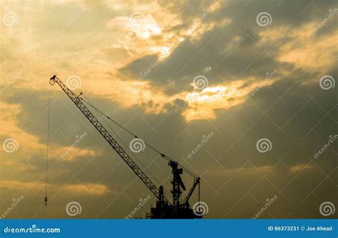 The Crain Stock Image Image Of Evening Architecture 86373231