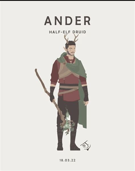 Pin By Andrew On Hellboy Art Elf Druid Epic Characters Hellboy Art