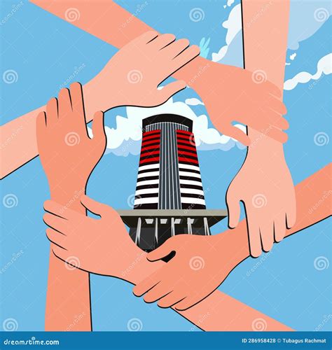 Indonesian Corruption Eradication Commission Kpk Editorial Stock