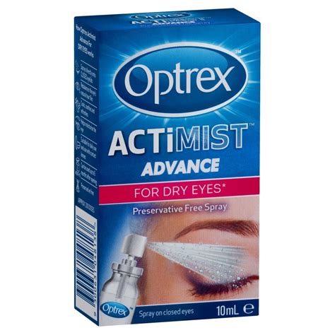 Optrex Actimist Advance Spray 10ml Discount Chemist