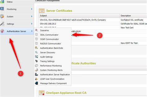kb0014974 how to update the certificate in authentication server