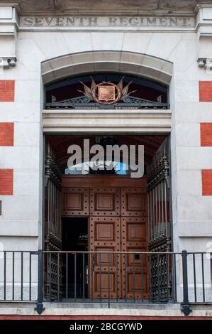 Exterior View Of The Seventh Regiment Armory Park Avenue Armory A Historic Brick Building On