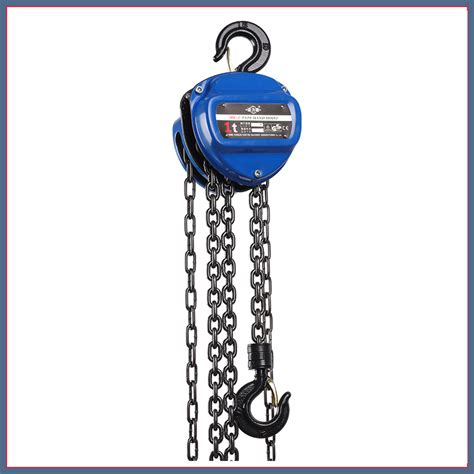 Hs C Type Hand Chain Block Manual Chain Hoist 1ton 2000kg Chain Hoist