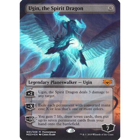 Ugin The Spirit Dragon การ์ด Magic The Gathering Mtg ของแท้ Shopee