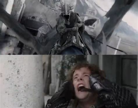 Nazgul Scream Pippin Agony Blank Template Imgflip