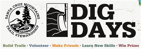 Dig Day Soquel Demonstration State Forest Trail Maintenance Santa Cruz