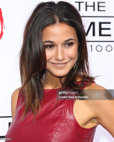 Actress Emmanuelle Chriqui Attends The Mentalist 100th Episode News Photo Getty Images
