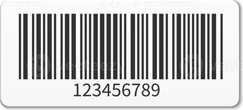 Barcode Label Illustration 12896803 Png