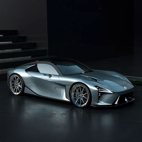 All New Lexus Lfa And Toyota Gr Gt Already Feel Timeless Riding On Cgi Aftermarket Wheels