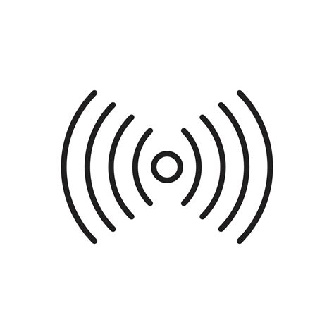 Editable Icon Of Wireless Connection Vector Illustration Isolated On White Background Using