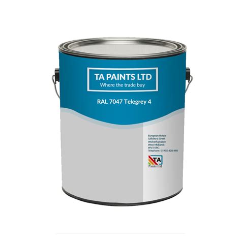Ral 7047 Telegrey 4 Paint Ta Paints
