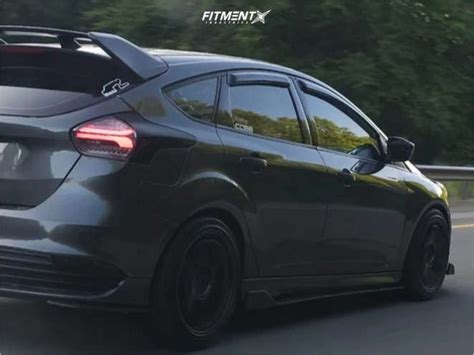 2018 Ford Focus Se With 18x8 5 9six9 Six 1 And Forceum 235x40 On Stock Suspension 2851386