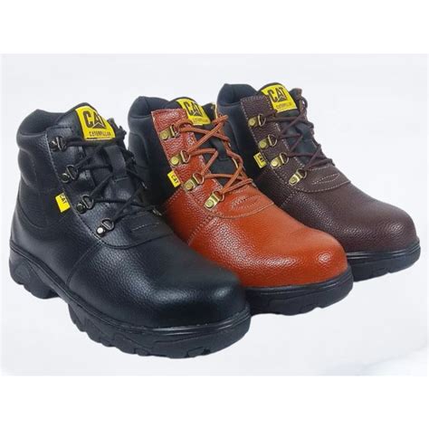 Caterpillar Bot Leather Shoes Iron Head Leather Shoes Iron Tip Leather Shoes New Model Leather