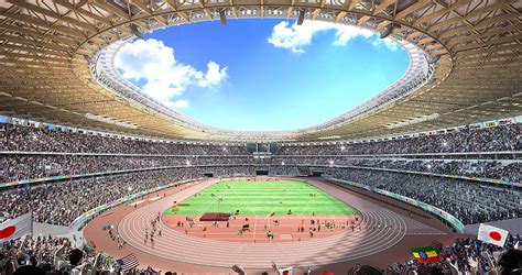 Design By Architect Kengo Kuma Selected For New Tokyo Olympic Stadium The Strength Of